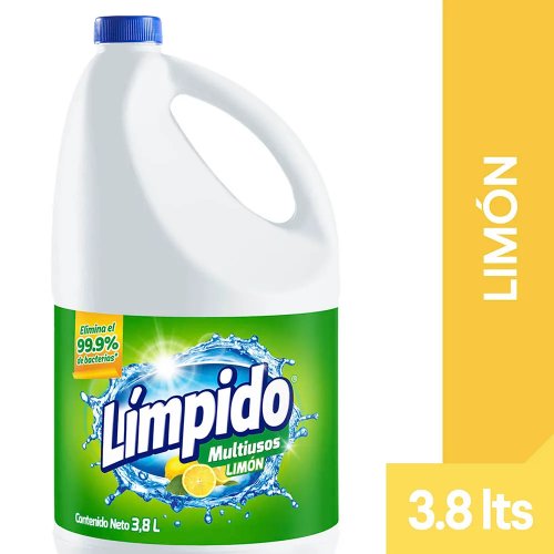 Límpido Multiusos Limón 3.8 L - Mercacentro