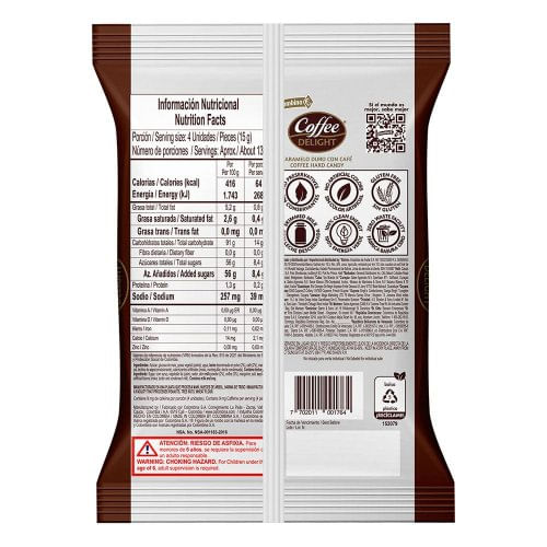 Dulce Coffee Delight 50 Duro - Mercacentro