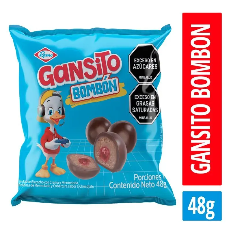 Gansito Ramo Bombon x 48 g - Mercacentro