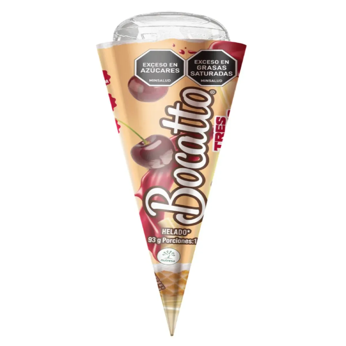 Bocato Cono 3 Leches x 93 g - Mercacentro