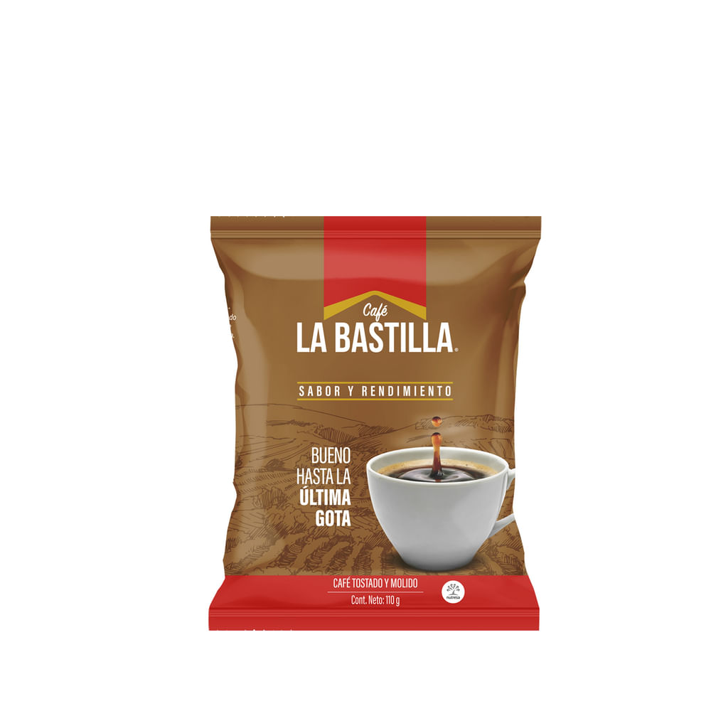 Café La Bastilla Fuerte x 110 g - Mercacentro