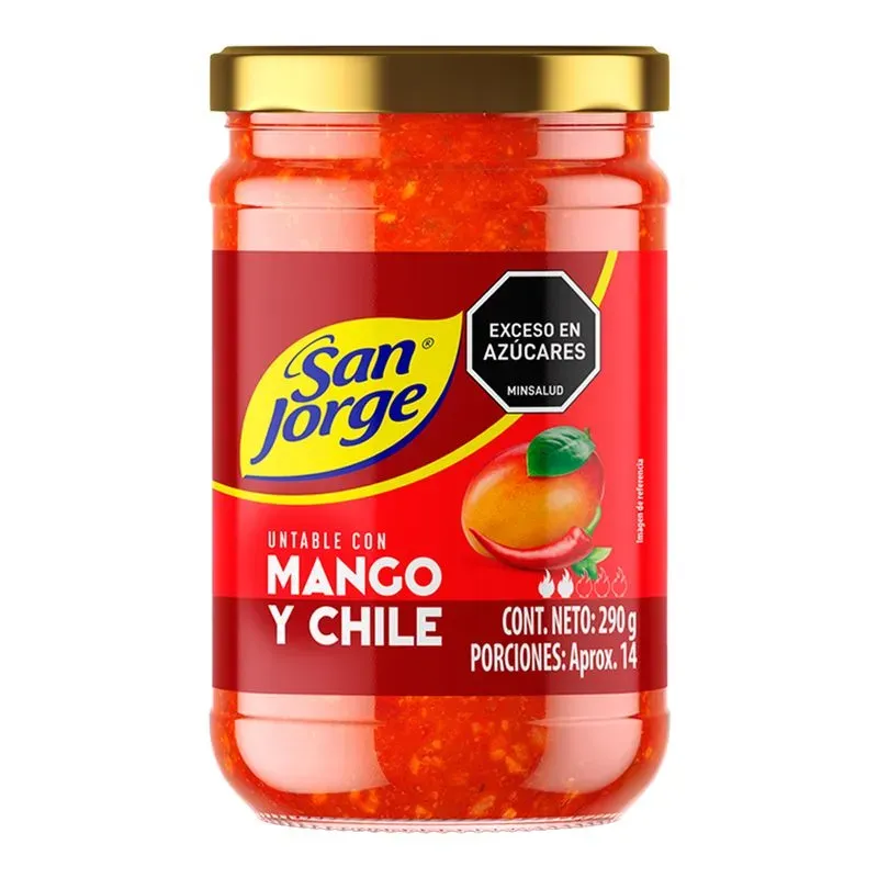 Mermelada San Jorge Frasco Mango Y Chile x 290 g - Mercacentro